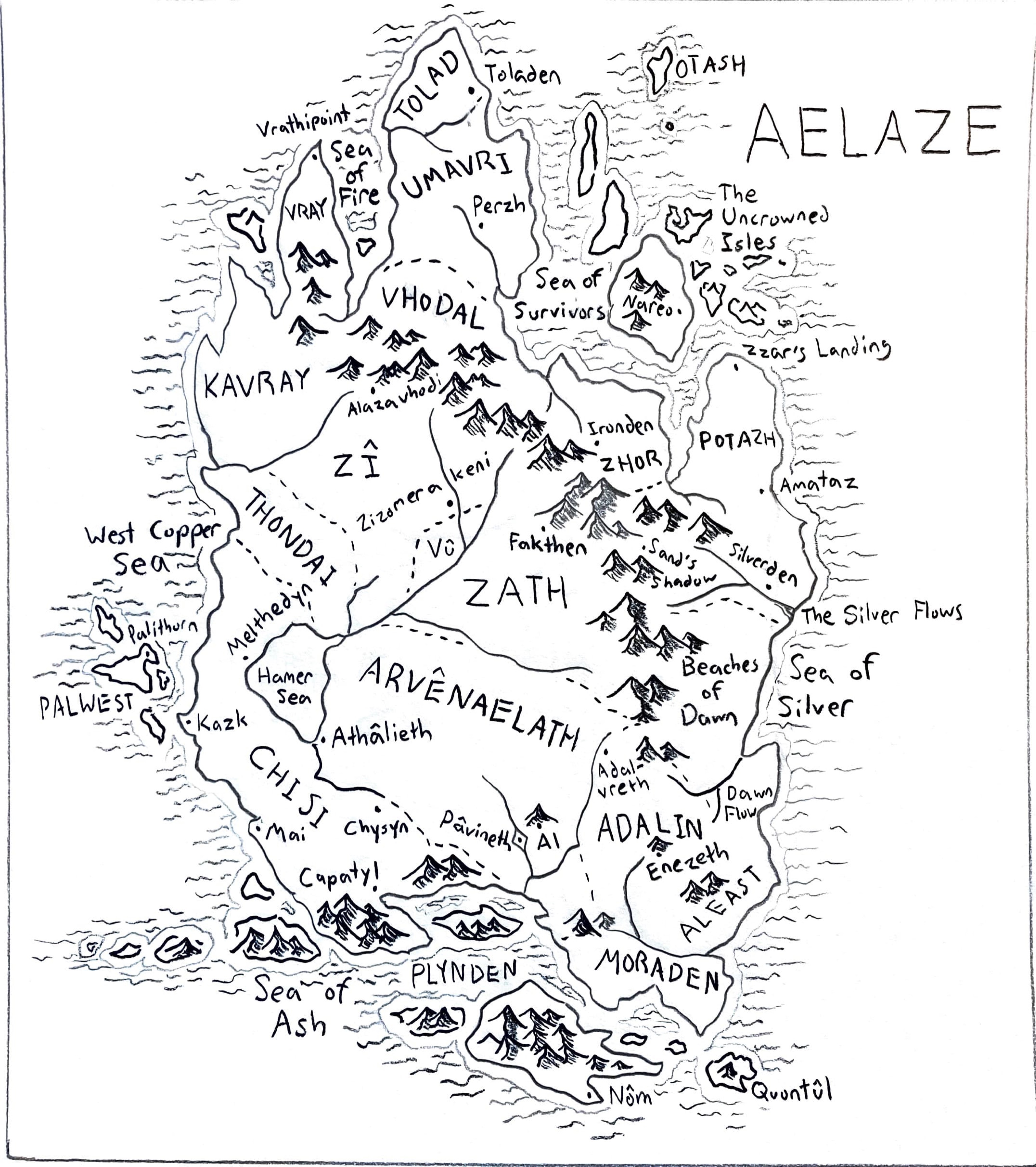 Worldbuilding Map Gallery – Goblin Opinions